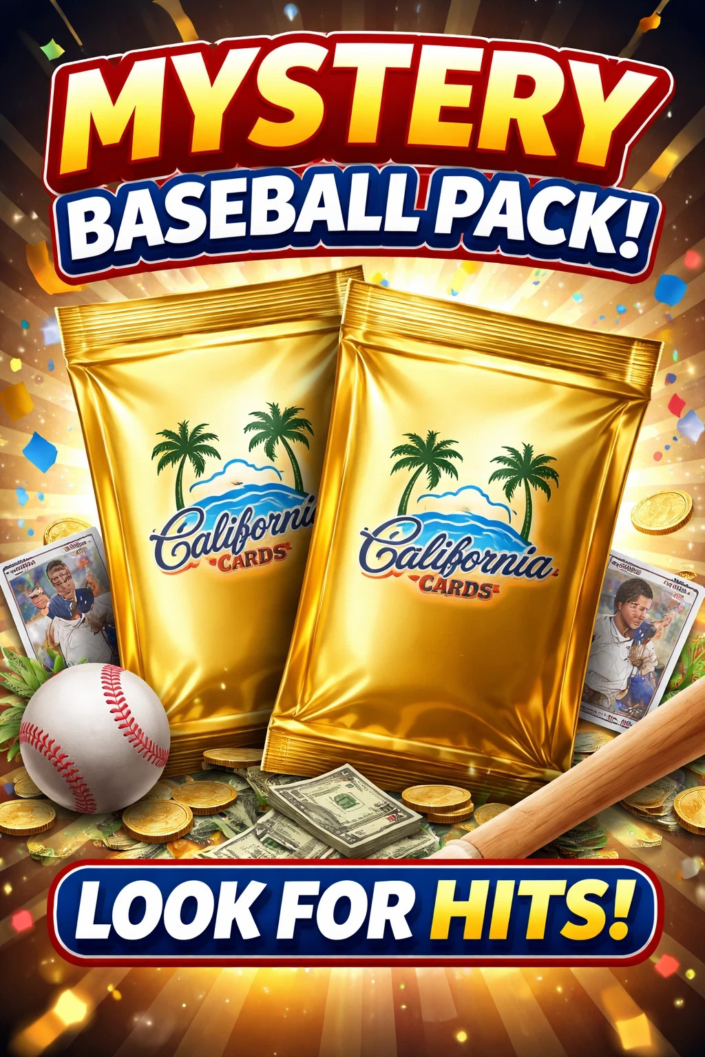Mystery Baseball Hit Pack! Graded Cards+ Chasers! | eBay