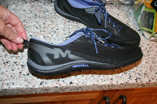 MERRELL SELECT GRIPE BLACK PREFORMANCE FOOTWEAR 9.5/40.5 WALKING SHOES ...