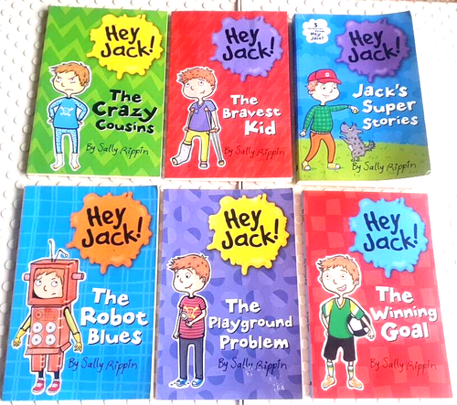 Hey Jack ' Six book Bundle by : Sally Rippin . Very good. Tracked Aus ...