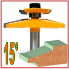 1pc 1/2"SH 15° Raised Panel w/Back Cutter Router Bit S | eBay