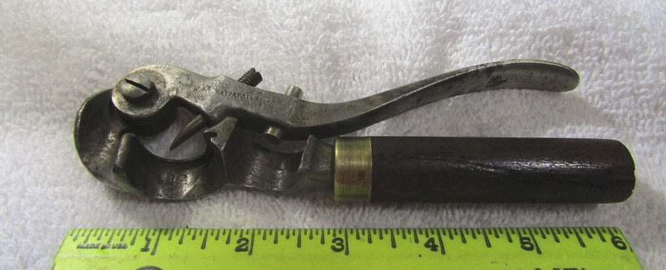 Antique 12 Gauge Brass Shotgun Shell Primer Extractor & Reprimer Tool ...