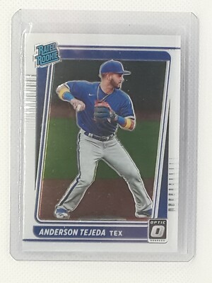 Anderson Tejeda 2021 Donruss Optic - Rated Rookie #84 - Texas Rangers ...