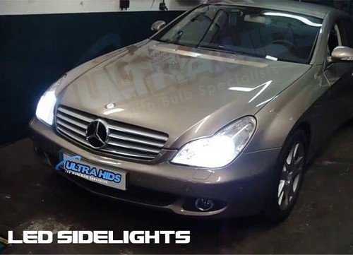 Mercedes CLS C219 W219 Xenon White Bright LED Side Lights Sidelights ...