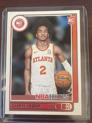 2021-22 Panini NBA Hoops Base Rookie Card #249 Sharife Cooper RC ...