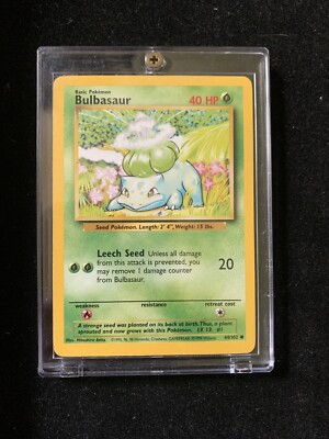 Pokemon Base Set Bulbasaur | eBay