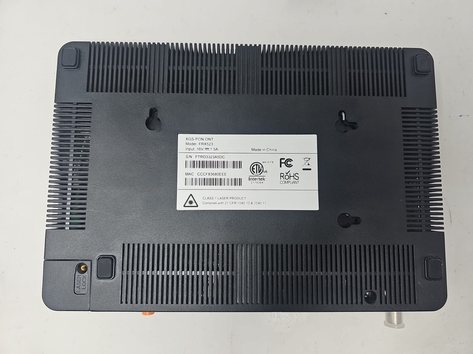 Frontier FRX523 Optical Network Terminal XGS-PON ON with ac adapter | eBay