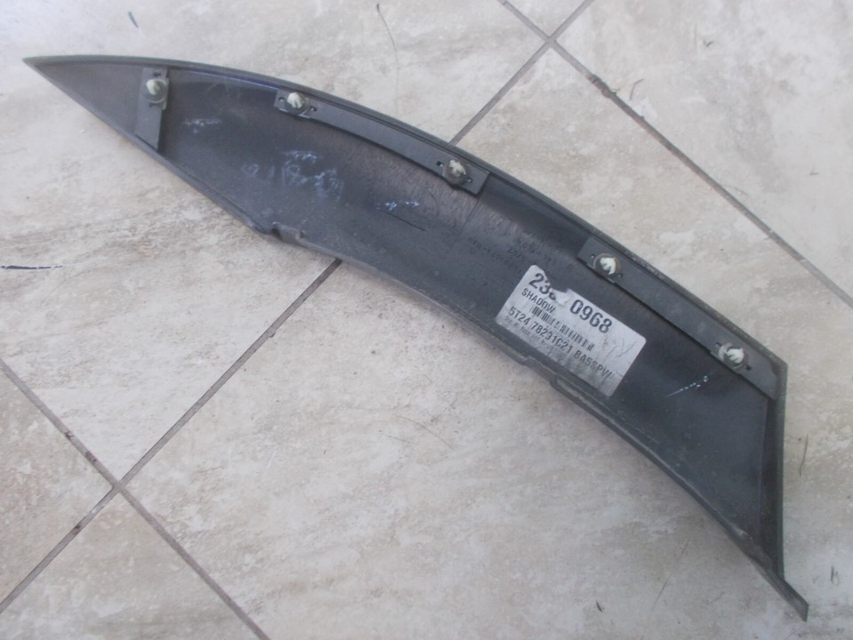 Mazda Tribute LH Driver Rear Wheel Well Plastic Body Trim 04 05 06 Used ...