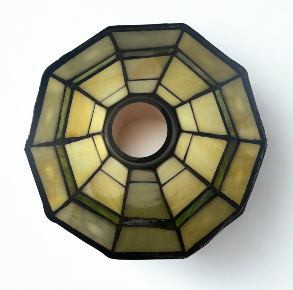 Set of 5 Stained Glass Lamp Shades (Mission / Craftsman Style) | eBay