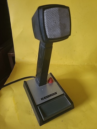 Shure 526T Desk Base Microphone CB Ham Radio | eBay