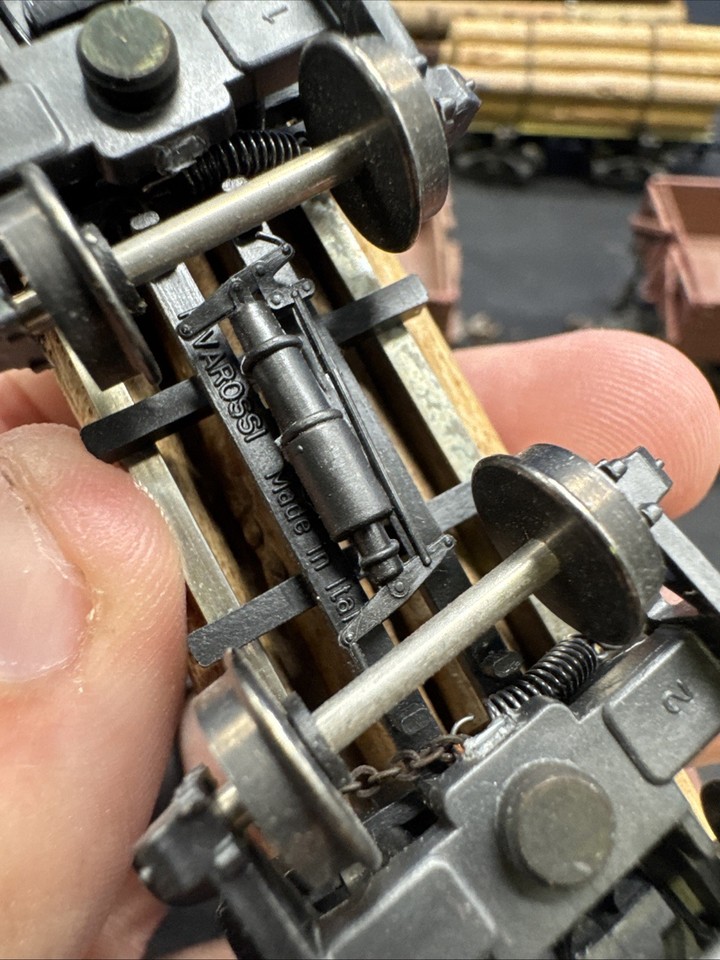 Lot of 6 HO Log & Mine Timber Cars with Logs! Two Are Rivarossi | eBay