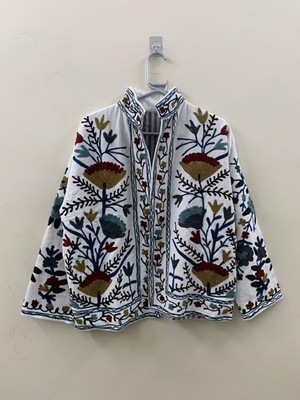 Suzani Jacket Winter Short Kimono Bomber Jacket Boho hippi Jacket Gift ...