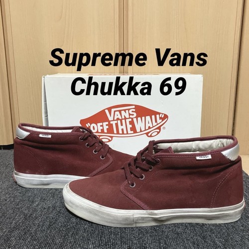 Vans Supreme Vans Chukka 69 sneakers | eBay