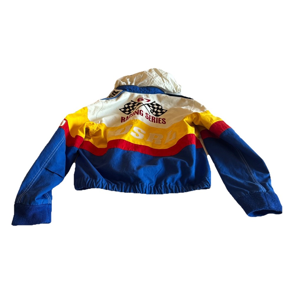 NWT Polo Ralph Lauren Women's USRL NASCAR Multicolor Canvas Racing ...