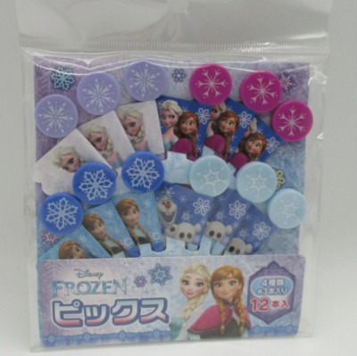Lunch Picks Frozen Disney Flag Pick 12pcs For Lunch Box Bento Skater | eBay