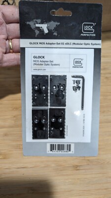 New GLOCK MOS ADAPTER SET 01 nDLC 9mm for G17 Gen5, G19 Gen 5, G34 Gen5 ...