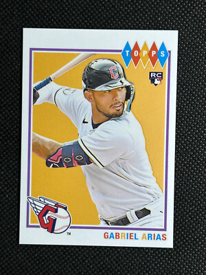 GABRIEL ARIAS 2022 Topps Brooklyn Collection Base Rookie Card MC Club ...