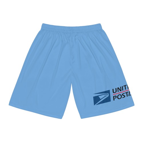 Basketball Shorts (AOP) U.S.P.S. Unofficial Postal Workers Apparel | eBay