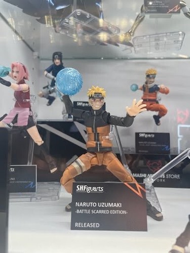S.H. Figuarts Naruto Uzumaki Battle Scarred Edition Tamashii Nations | eBay