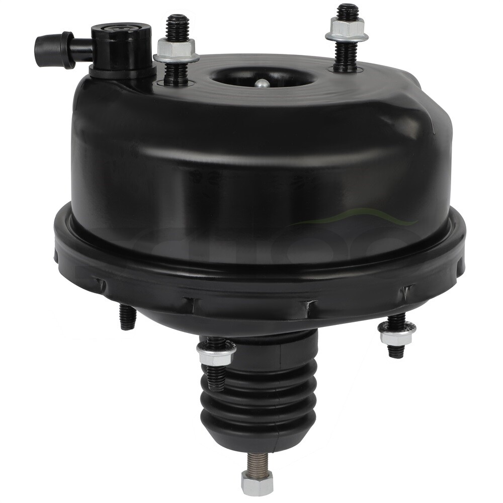 7" Single Diaphragm Black Power Brake Booster Universal For Street Rod ...