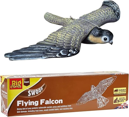 21" Flying Falcon Decoy Plastic Realistic False Fake Bird Prey ...