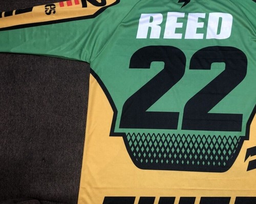 CUSTOM DESIGN JERSEY MOTOCROSS SUPERCROSS CHAD REED KAWASAKI DISCOUNT ...