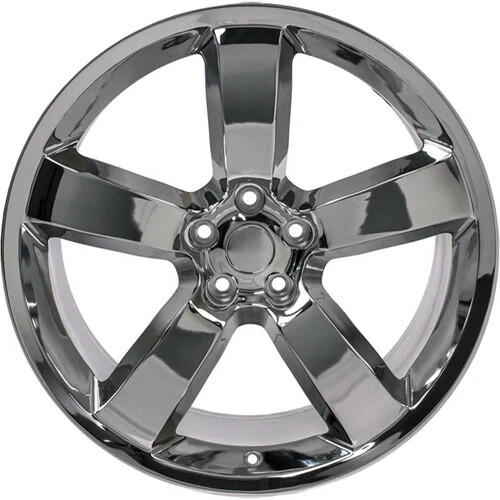 (Set of 4) OE Wheels DG04 20x9 5x115 +20mm Chrome Wheels Rims 20" Inch ...
