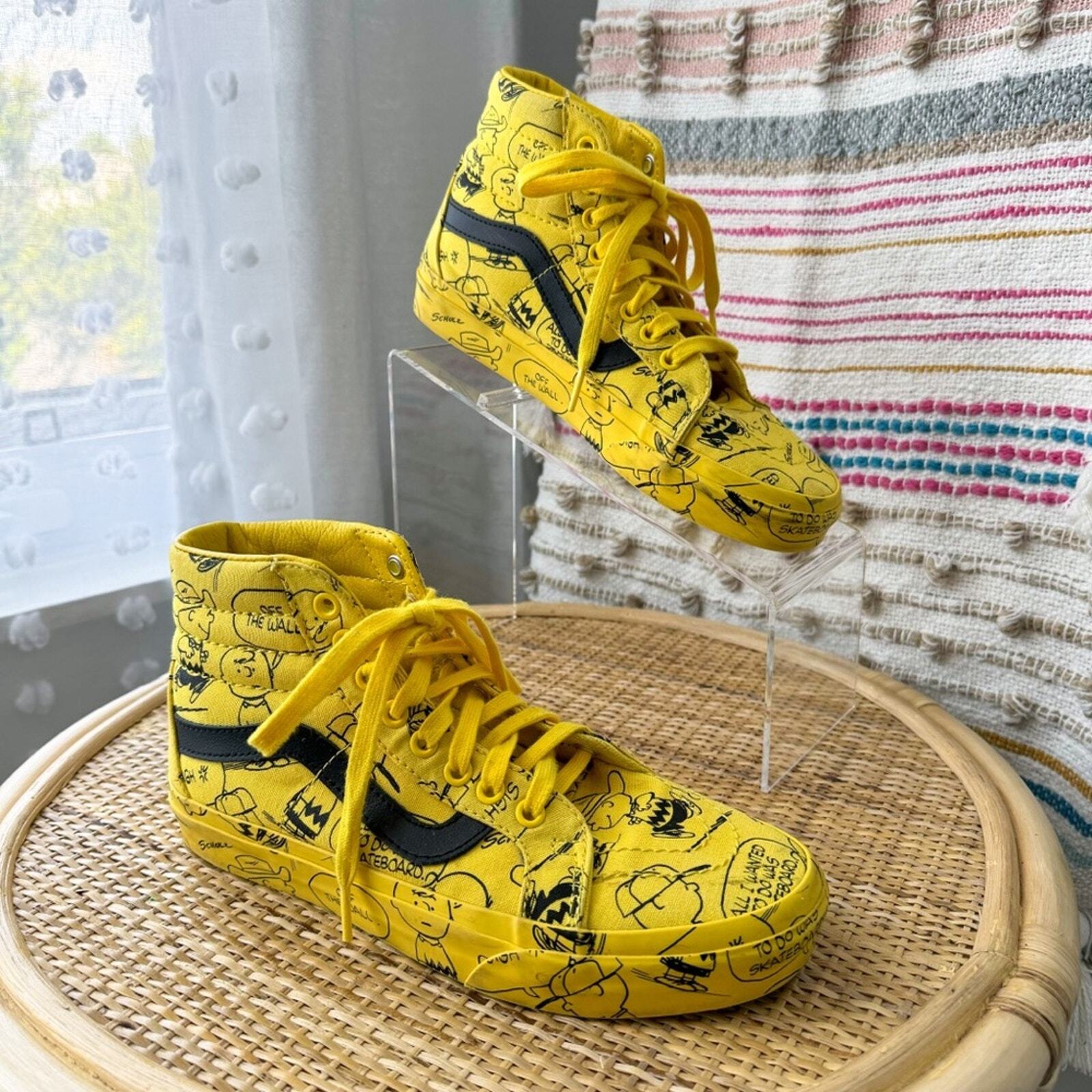Vans Sk8-Hi x Peanuts Charlie Brown Maize Yellow Blac… - Gem