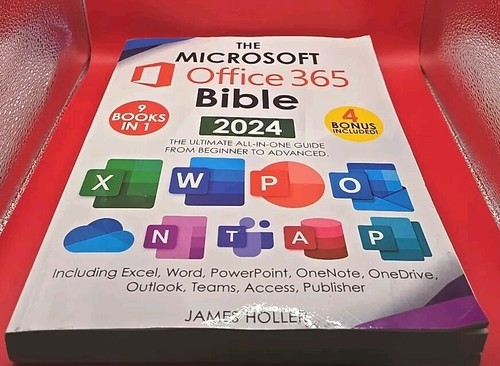 The Microsoft Office 365 Bible - 2024 - 9 Books in 1 New Oversized ...