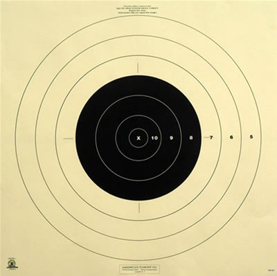 SR-42 Official NRA 200 Yd Rapid Fire High Power Rifle Target, 28" x 28 ...