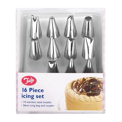 Tala 16pc Icing Bag Cake Decorating Set | eBay