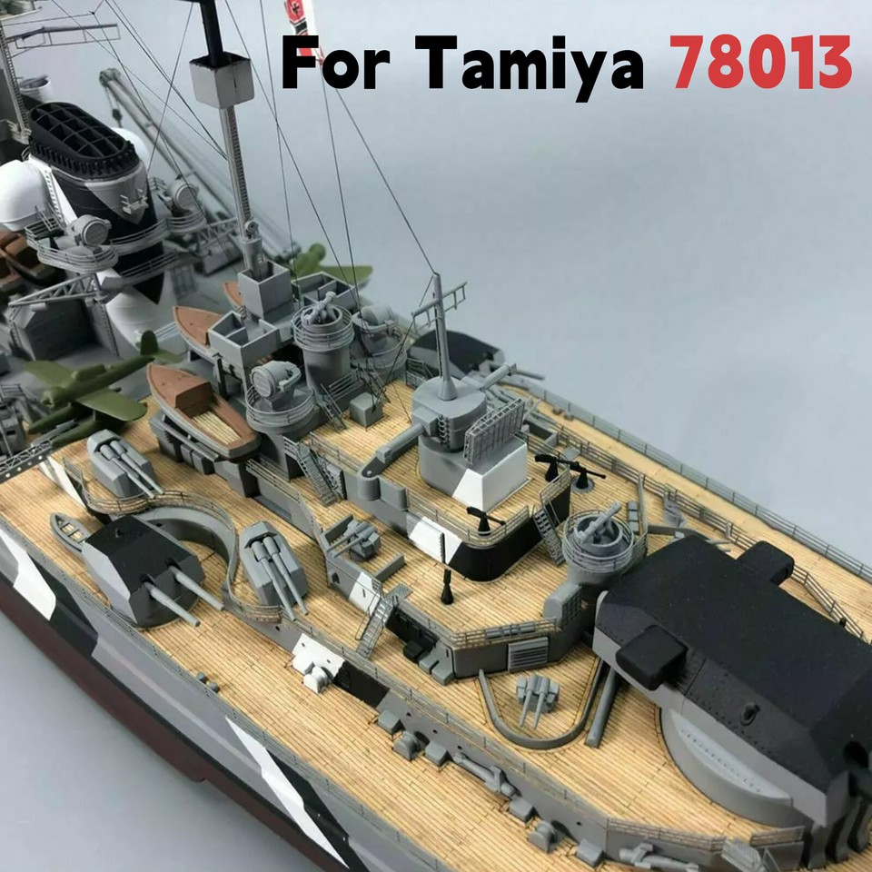 1/350 German Battleship Bismarck Detail-up Part #CYE013B for Tamiya ...