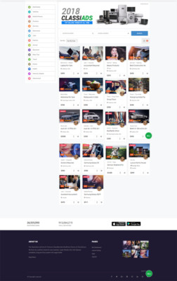 Premium Classified Ads Website Free installation one year Hosting ...