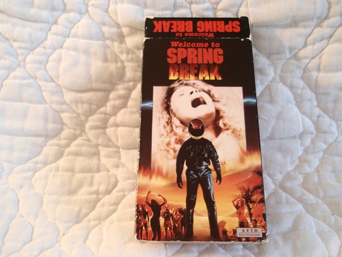 WELCOME TO SPRING BREAK VHS 80'S HORROR BIKER KILLER NIGHTMARE BEACH ...