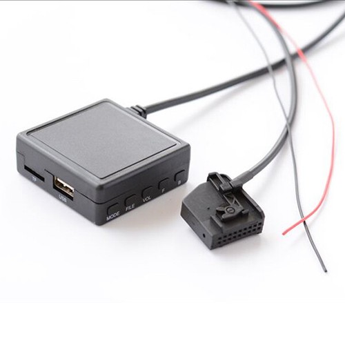 For Mercedes Comand 2.0 Bluetooth Aux Cable Adapter Module +Microphone ...