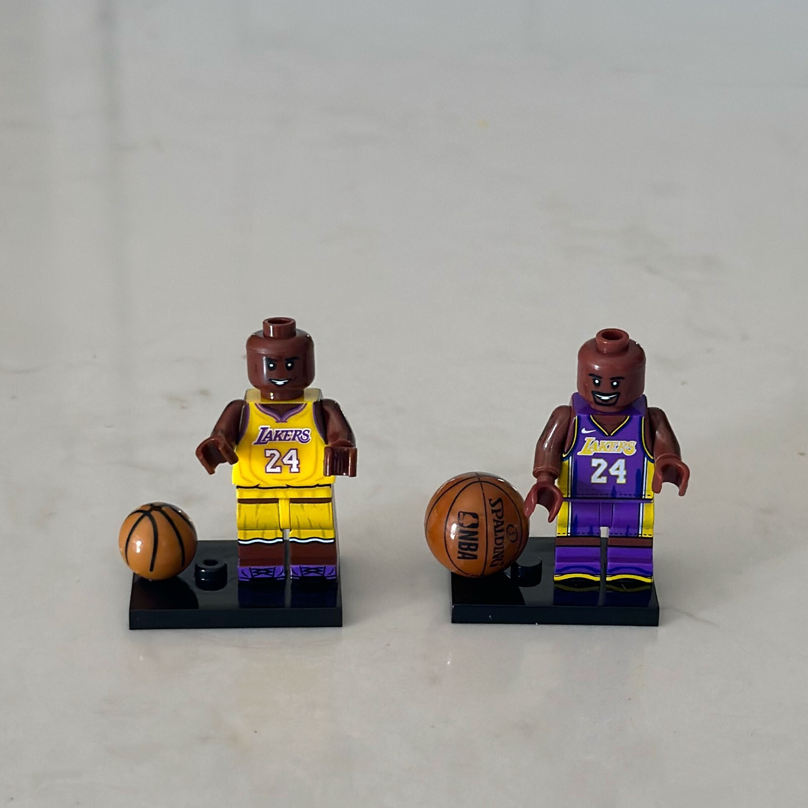 Lot of 2 Kobe Bryant Los Angeles Lakers LEGO Minifigs | eBay