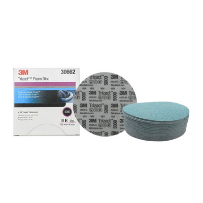 3M 30662 Trizact Blending Disc 443SA P5000 150mm/6in. 15 Pack | eBay ...