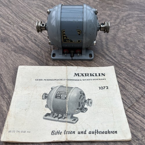 meccano (marklin) 16v electric motor EU 1072 unboxed | eBay