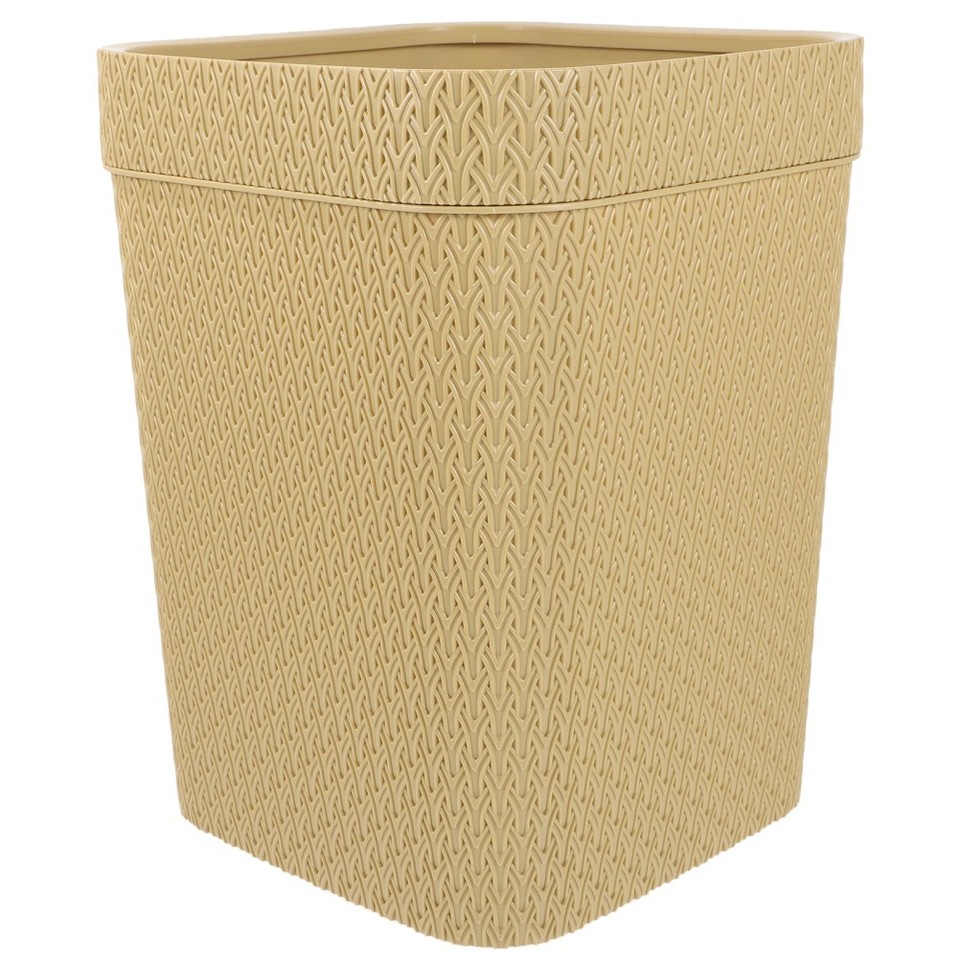 Office Trash Can Paper Waste Container Decorative Kitchen Basket | eBay ...