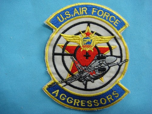 PATCH US AIR FORCE FIGHTING AIRCRAFT "AGGRESSORS" | eBay
