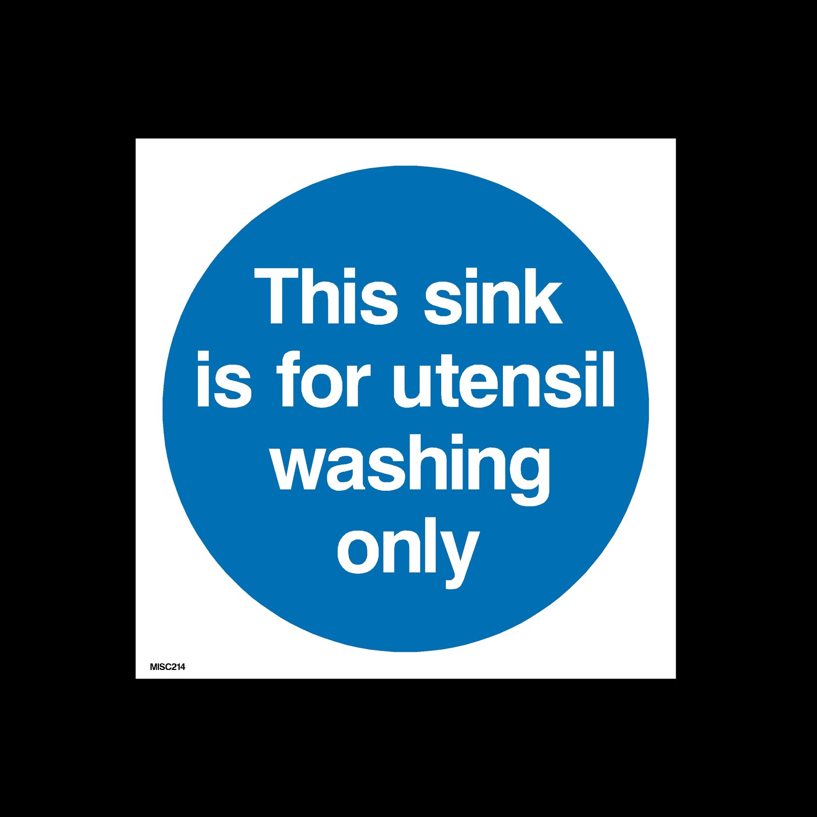 Food Hygiene - Sign / Sticker 100x100mm Food, Wash Hands, Raw/Cooked ...
