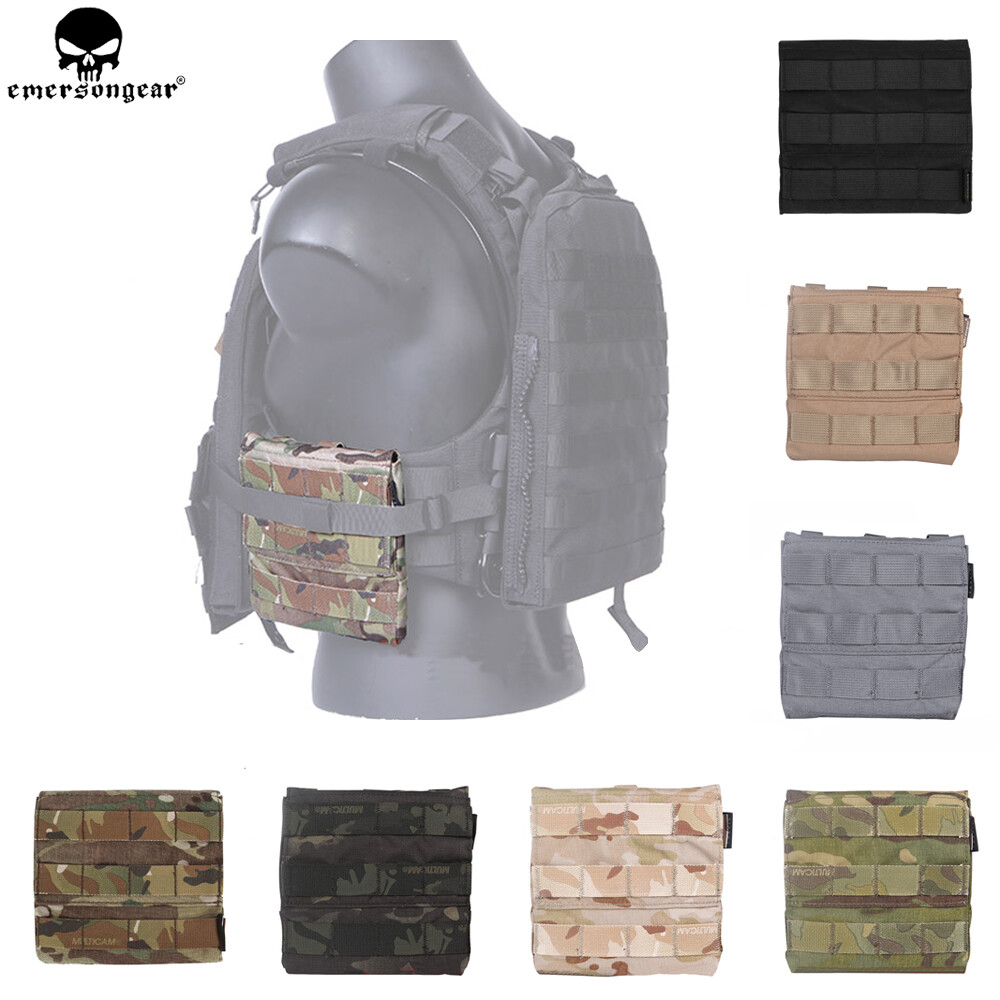 Emerson Tactical Plate Carrier Side Armor Panel Carrier Set for JPC CPC ...