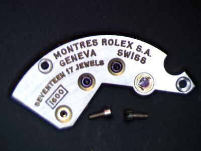 Rolex 1600 1801 Train Wheel Bridge w/screws | eBay
