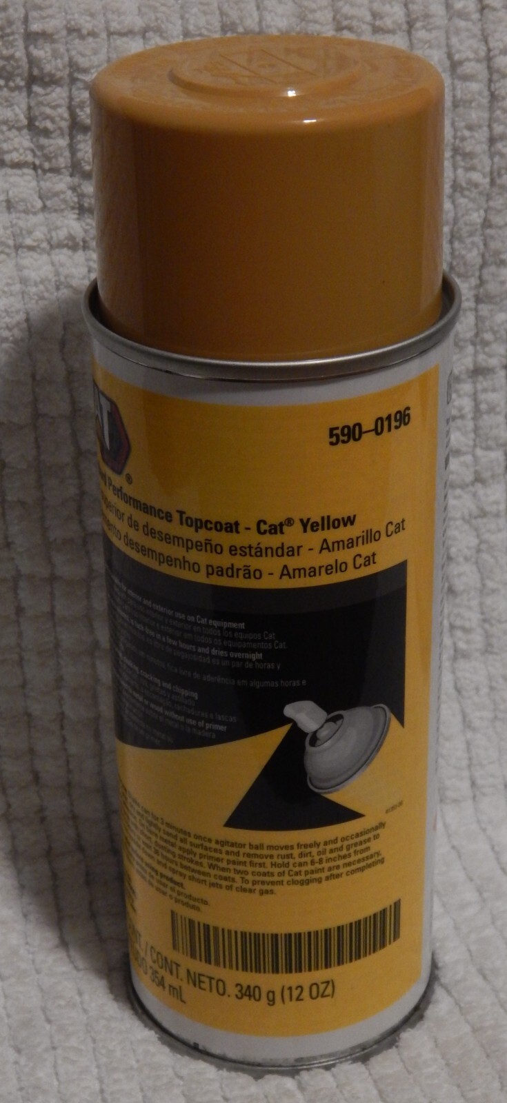 CAT 590-0196 Topcoat Paint - Yellow for sale online | eBay