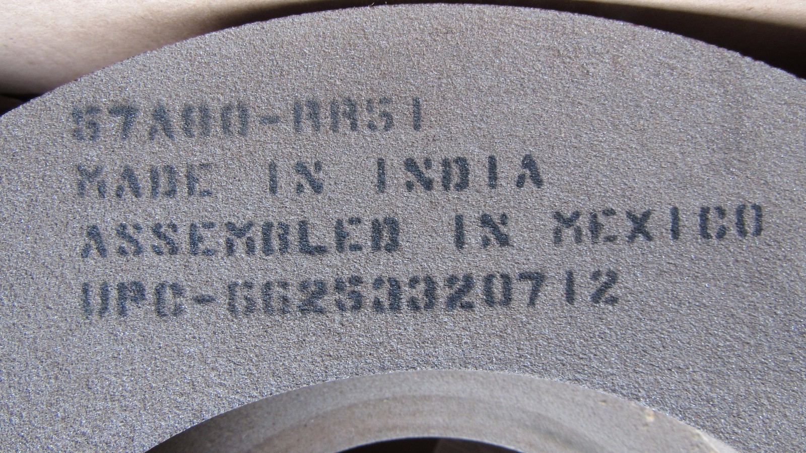 Set of 2 Norton Alundum Multi-Set Feed 57A80-RR51 ME121463 Grinding ...