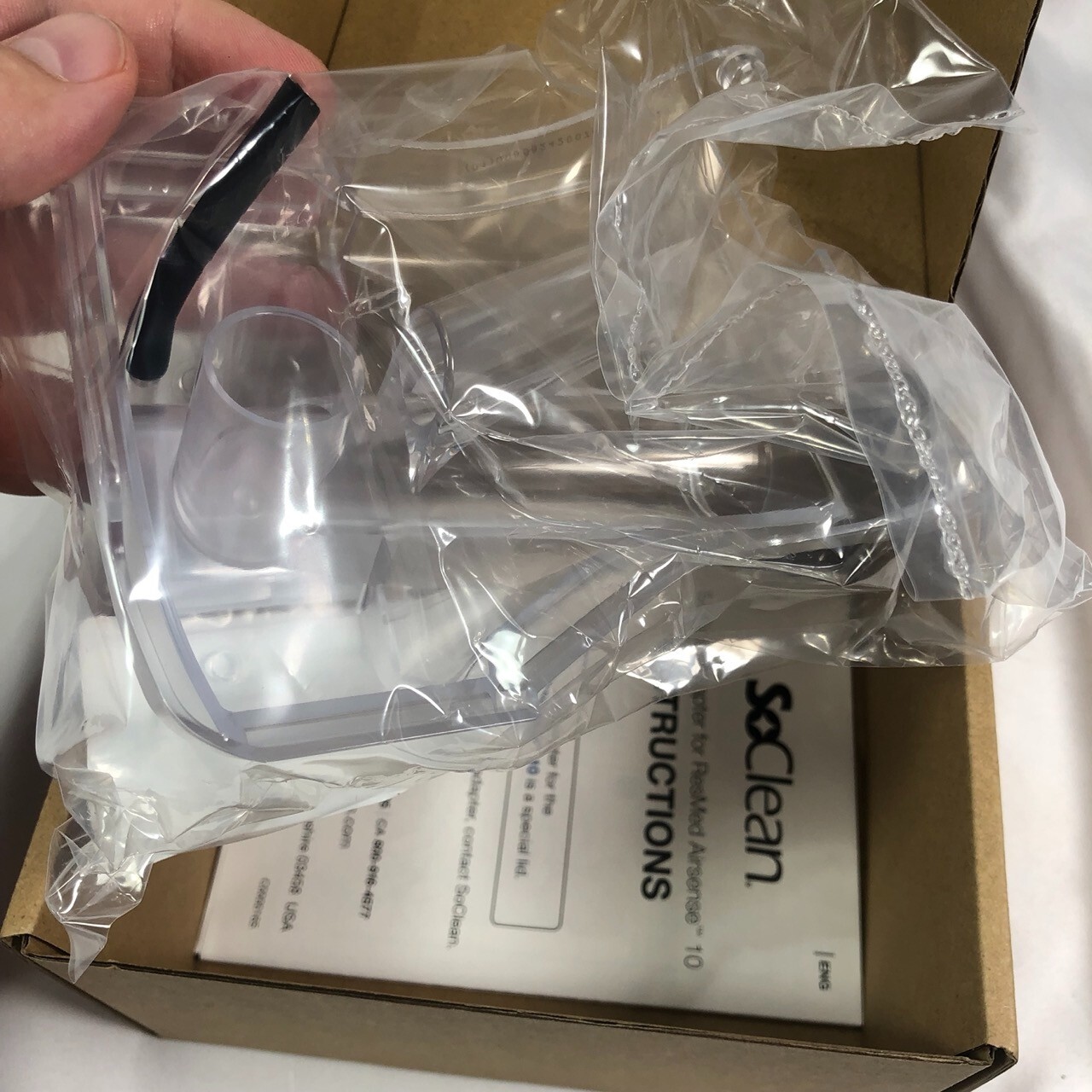 SoClean Cleaning Adapter Connects Resmed AirSense 10 To SoClean CPAP ...