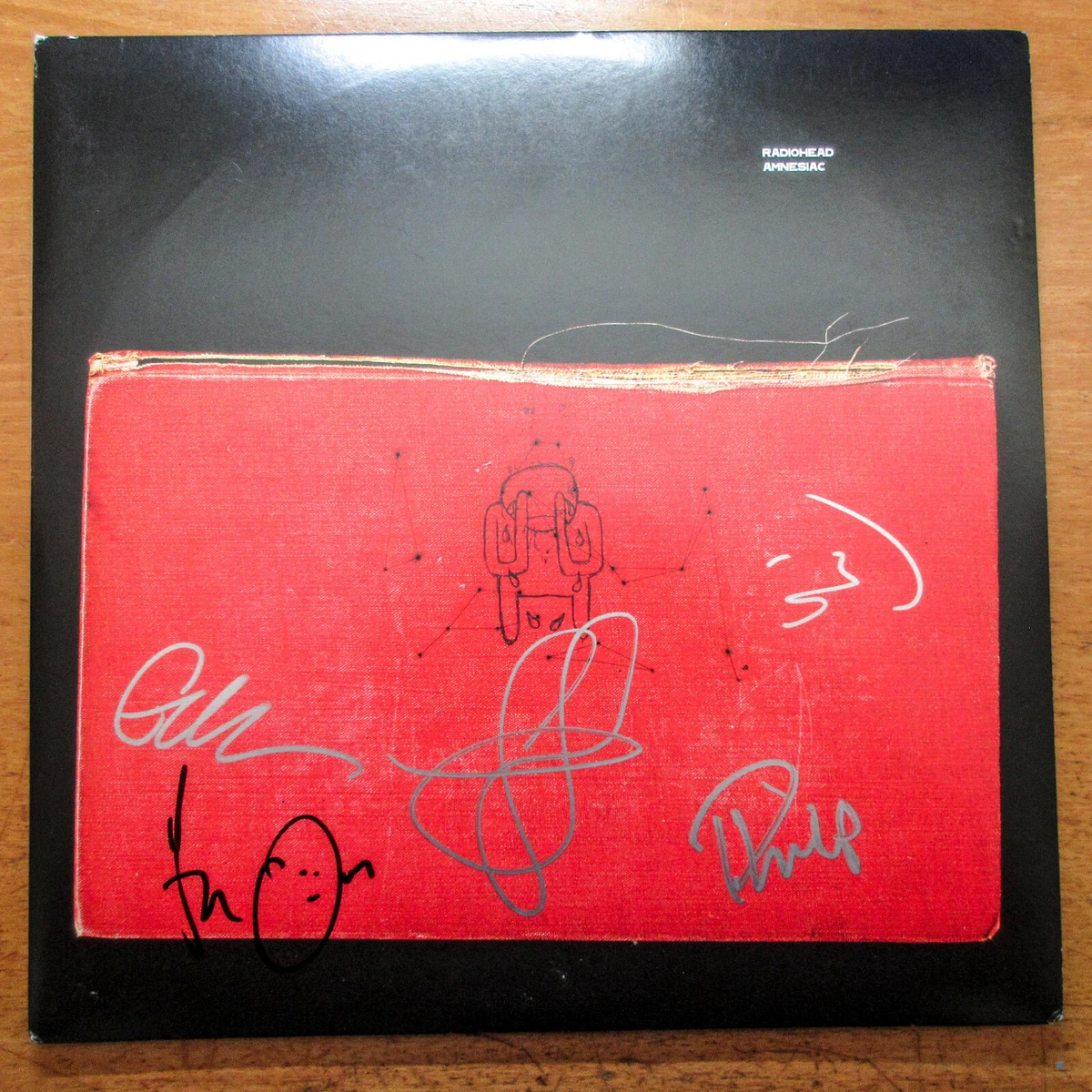 Radiohead Amnesiac Album Cover