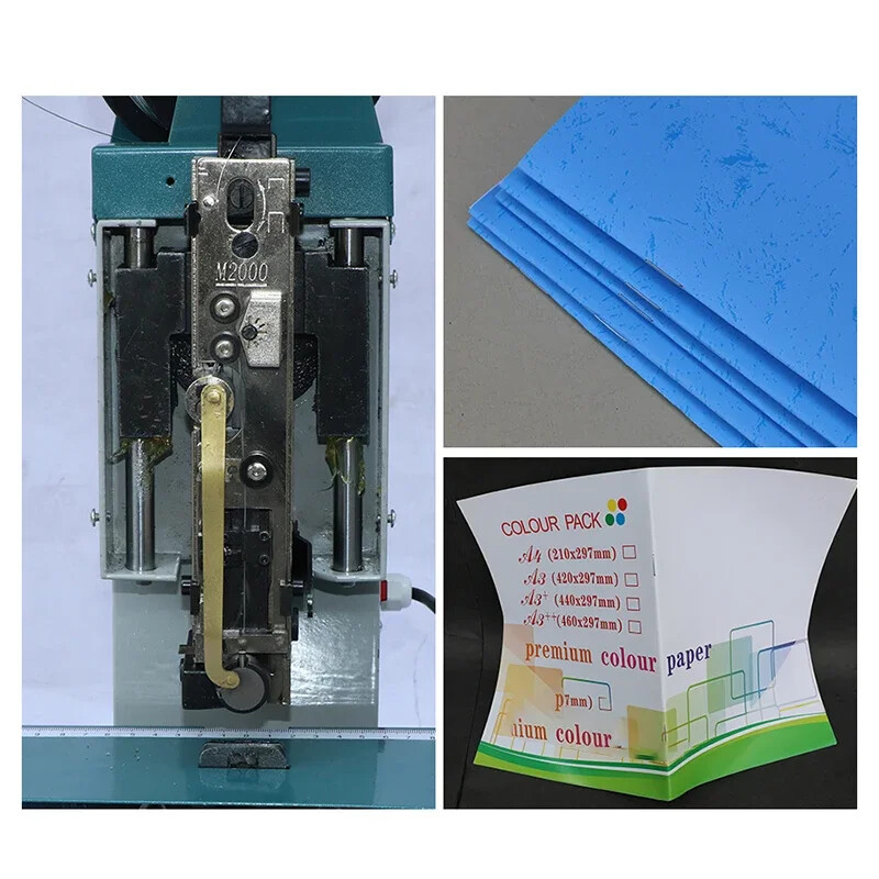 TSD-B5 Wire Stapler Riding Staple Binding Machine Book Staple Binding ...