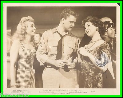 SUSAN HAYWARD, VIRGINIA VINCENT & THEODORE BIKEL in "I Want to Live ...