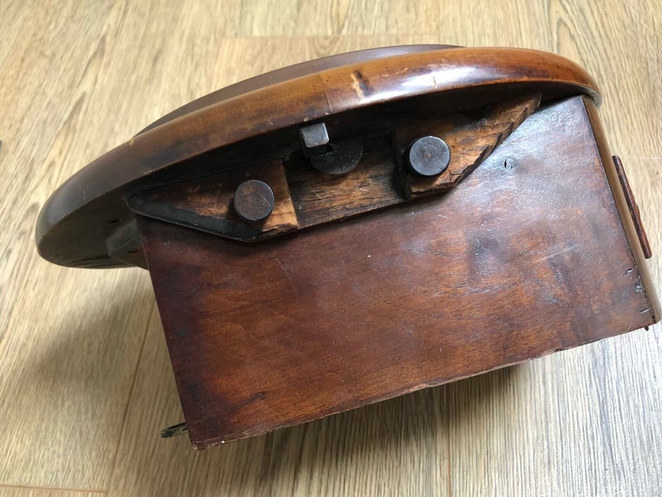 Victorian Mahogany 7½-Inch Wall Clock - German Winterhalder & Hofmeier ...