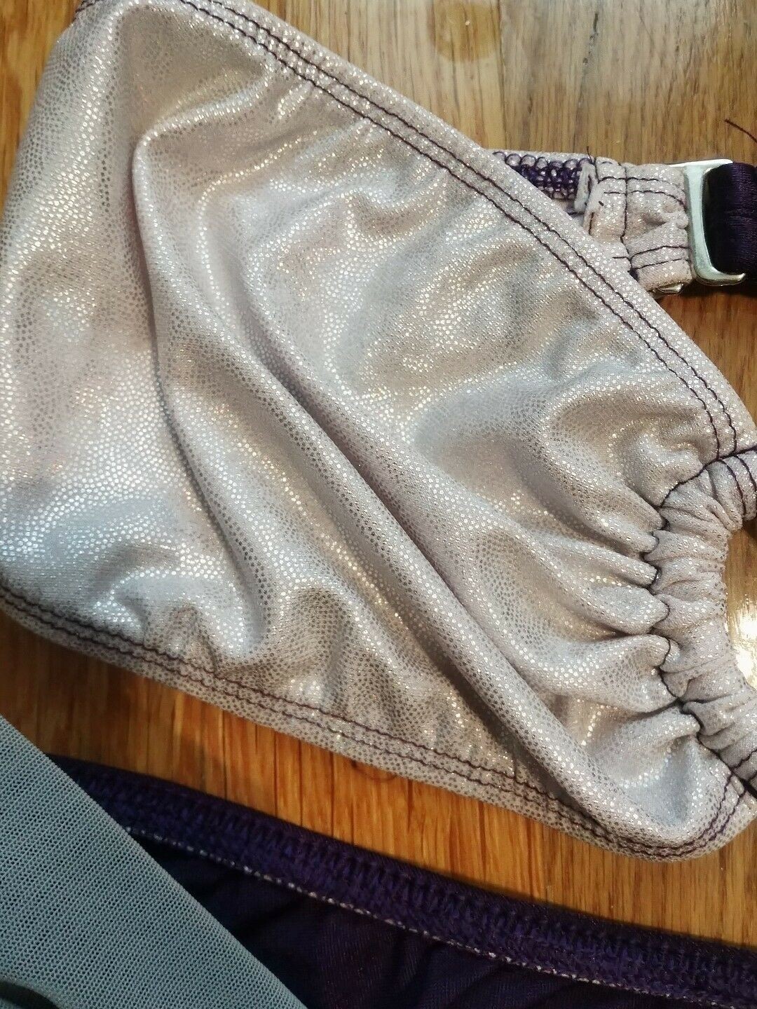 HOUSE OF JACKIE BROWN FESTIVAL RAVE TINY BIKINI PRISMATIC HOLOGRAPHIC ...